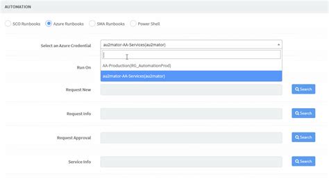 Au2mator Self Service Portal 42265 Released Au2mator Self