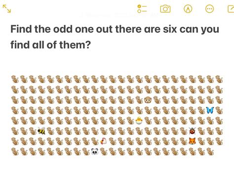 How Many Could You Find The Odd Ones Out Canning Guess