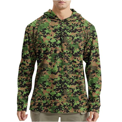 Hpgjzj Mens Hunting Camo Shirt Lightweight Camouflage Shirts For Men