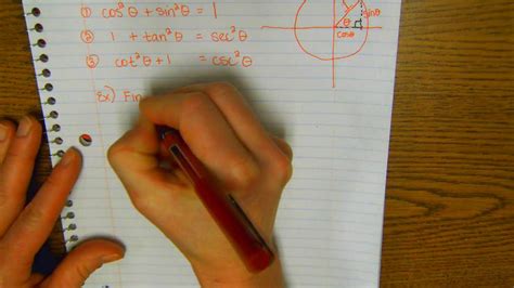 Precalculus 5 1 Fundamental Trig Identities Part A Youtube