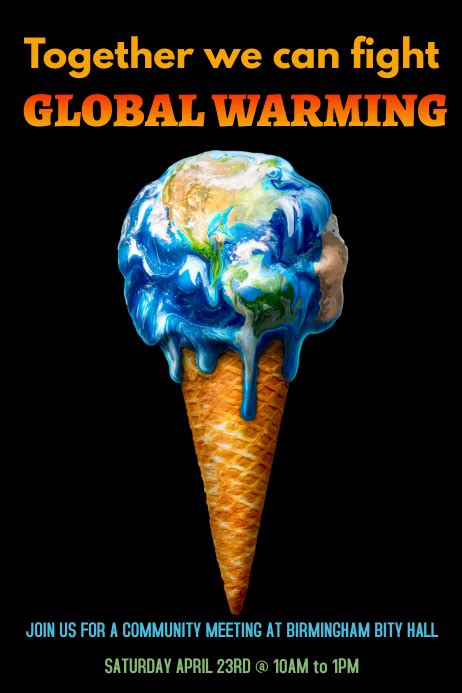 Contoh Gambar Slogan Pemanasan Global Tulisan