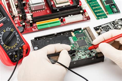 Working On The Graphics Card Stock Image Image Of Graphics Electricity 51776961