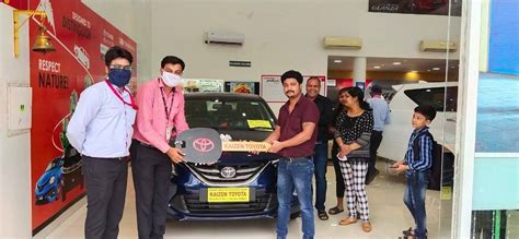 Kaizen Toyota Happy Delivery To Mrravi Kant Soni