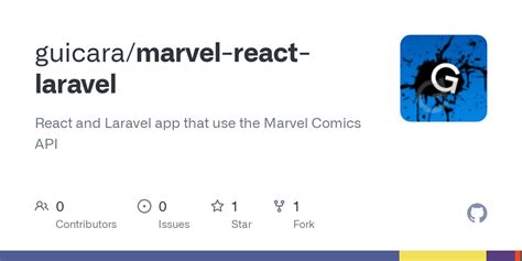 GitHub Guicara Marvel React Laravel React And Laravel App That Use The Marvel Comics API
