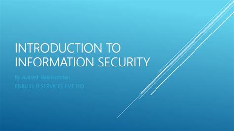 Introduction To Cybersecurity Fundamentals Pptx