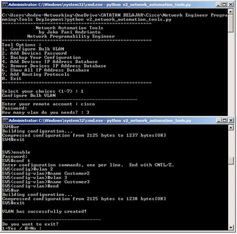 handmade network automation tools ~ joko fani andrianto