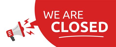 We Are Closed Imagens Procure 972 fotos vetores e vídeos Adobe Stock
