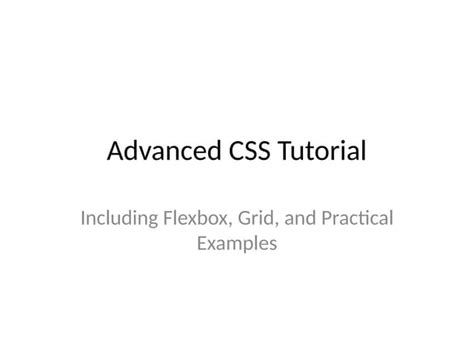 Advanced Css For Designing Responsive Web Page On Website Ppt