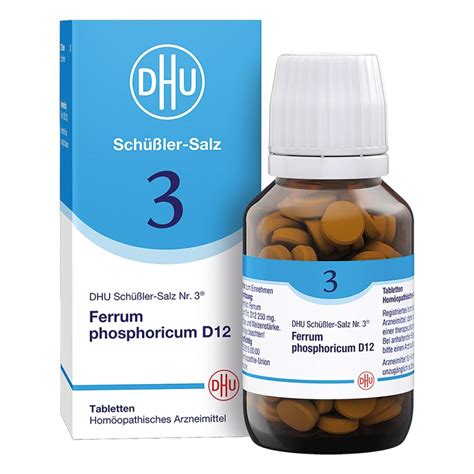 Biochemie Dhu Nr3 Fosforan żelaza Tabletki D12 200 Szt