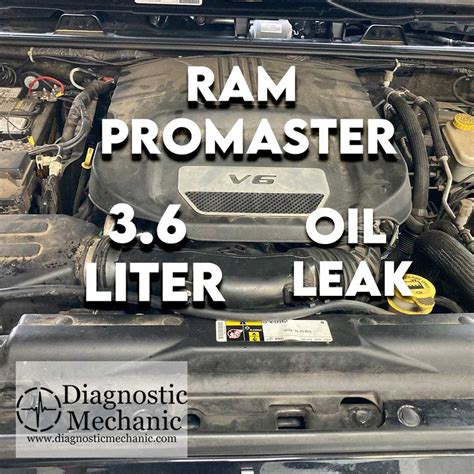 Ram Promaster With 36l Leaking Oil Look Here First