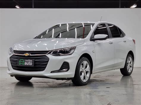 Onix 1 0 Turbo Plus Premier Automático 2020 2021 Branco Creditas Auto