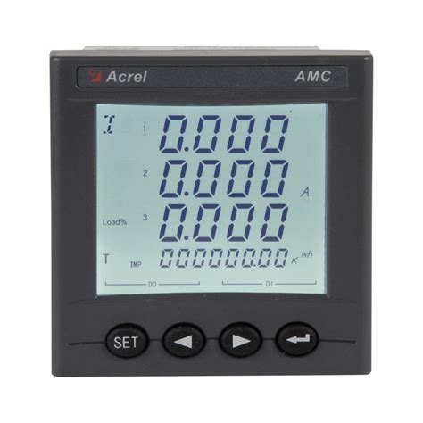 Lcd Digital Display Programmable Power Meter Modbus Rtu Communication Energy Meter And Din