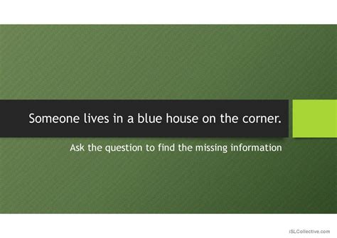 Drills Subject And Object Questions English Esl Powerpoints