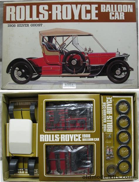 Bandai 1 16 1908 Rolls Royce Silver Ghost Balloon Car 38046
