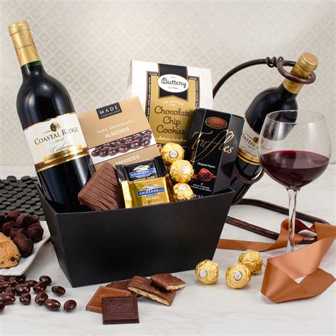 Wine And Chocolate T Baskets