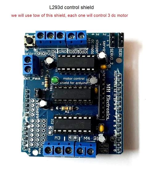 I Want To Program Arduino Mega To Control Two Shield