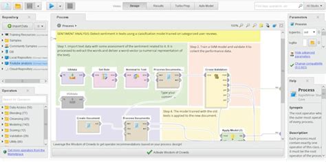 create a rapidminer model for data mining by samyhawk