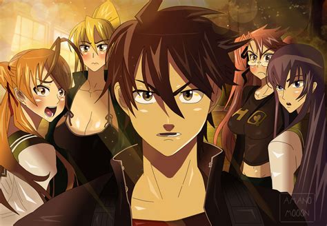 Highschool Of The Dead Anime Manga Takashis Group By Amanomoon On
