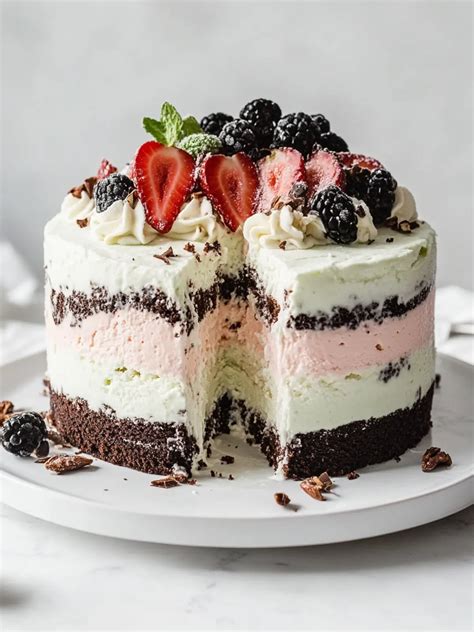 Customize Your Layered Ice Cream Cake For A Summer Hit Recipes By Dina