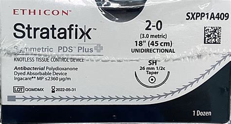 Ethicon Sxpp1a409 Stratafix™ Symmetric Pds Plus Suture