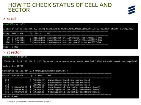baseband 6630 moshell commands pdf computer networking computing