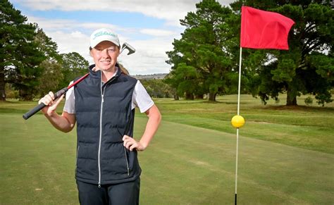 Bendigos Jazy Roberts Sets Course Record In Golf Victory Bendigo