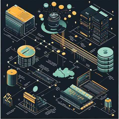 Infographic Comparing Different Methods Of Data Storage Premium AI Generated Image