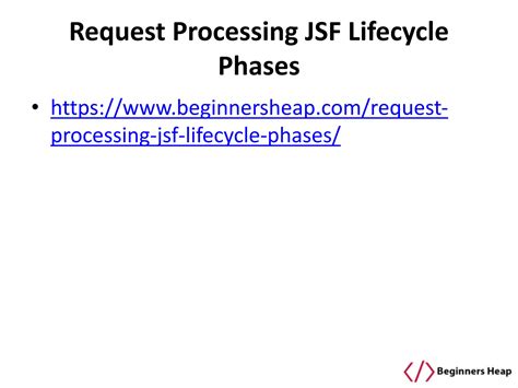 jsf life cycle ppt