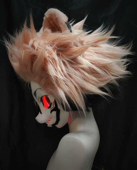 Jujutsu Kaisen Yuji Itadori Kigurumi Fur Head Cute Furry Mask Head