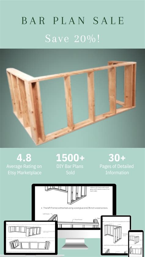 Diy Bar Plans In 2024 Diy Bar Plans Bar Plans Diy Bar