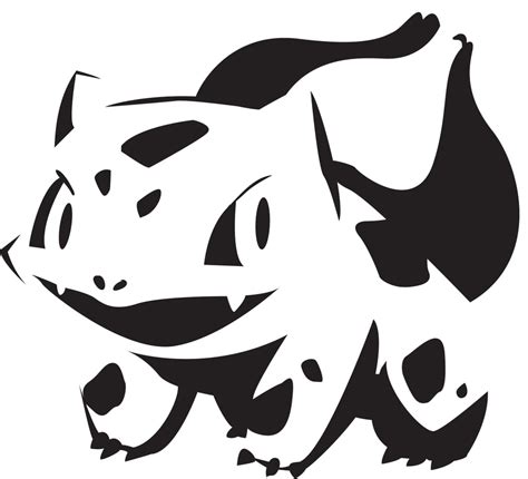Bulbasaur Free Pokemon Pumpkin Templates POPSUGAR Tech Photo 1