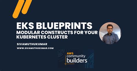 eks blueprints modular constructs for your kubernetes cluster