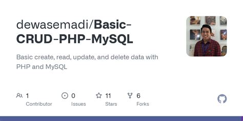 Github Dewasemadibasic Crud Php Mysql Basic Create Read Update