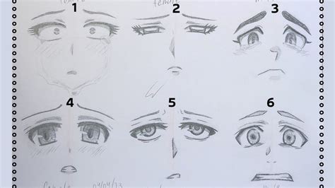 Sad Facial Expression Drawing How To Draw Cartoon Facial Expressions