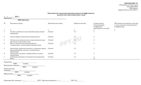 Оценочный лист воспитателя детского сада для стимулирующих выплат образец заполнения 2022