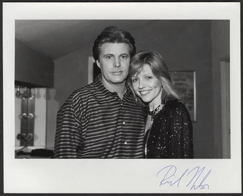 Autographed Picture Of Rick And Helen Ricky Nelson James Darren