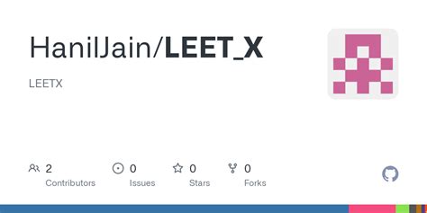 Github Haniljain Leet X Leetx