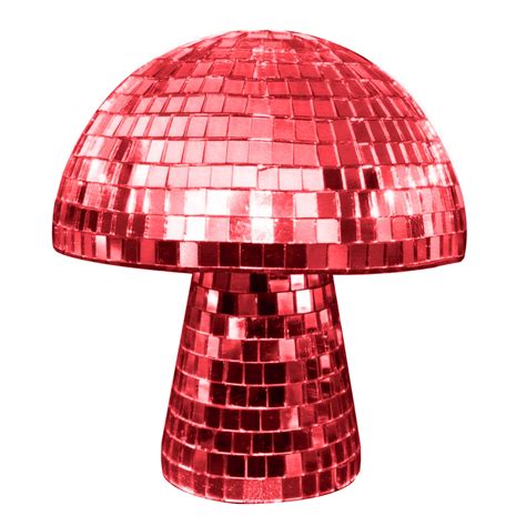 Leadrop Party Mushroom Disco Ball Glitter Mirror Disco Ball Decoration