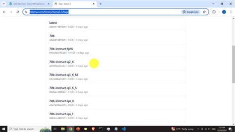 Install And Run Llama B LLM Model Locally In Python Fusion Of Engineering Control