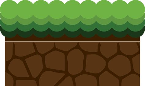 Game Grass Sprite Vector Images 75