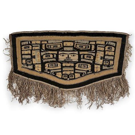 Tlingit Chilkat Blanket Sold At Auction On 21st September Bidsquare