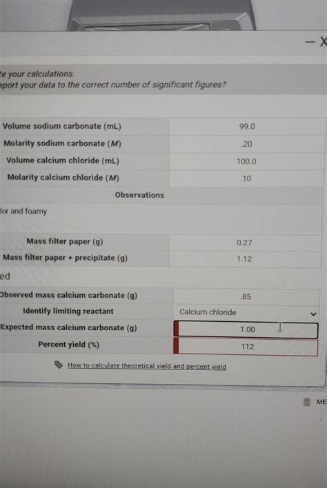 Solved PHASE Measure Mass Of Precipitate Collected Chegg