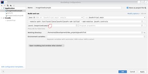 Intellij Idea Intellijidea Gradle Javafx Javalangclassnotfoundexception For One Run