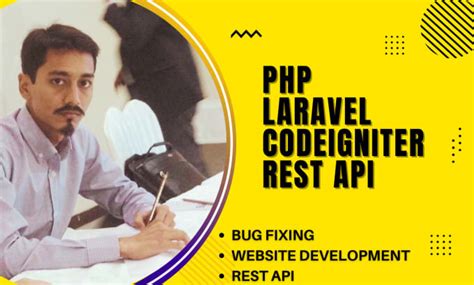 Php Laravel Website Codeigniter Website Design Api Developer By Salmanghori119 Fiverr