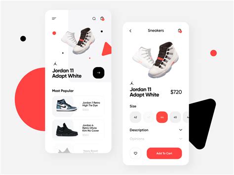 Mobile Sneaker Store Concept By Kacper Samek For Invo On Dribbble