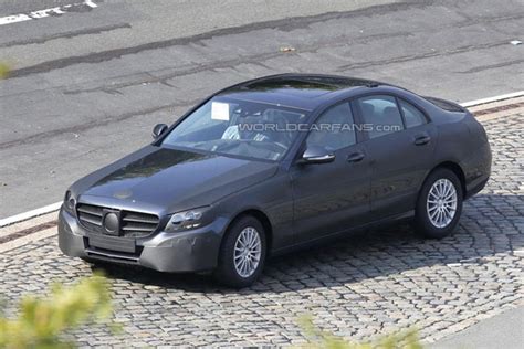 2015 Mercedes Benz C Class Spied Scantily Clad Mbworld