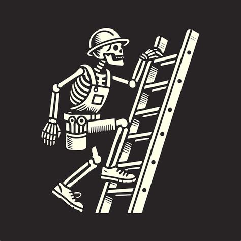 Skeleton Construction Worker Vectors And Illustrations For Free Download