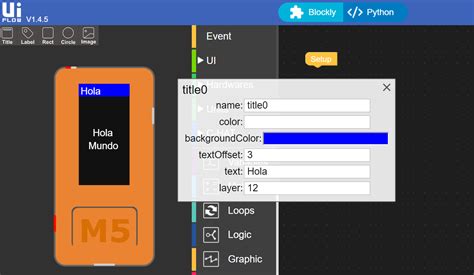 uiflow aprendiendo arduino
