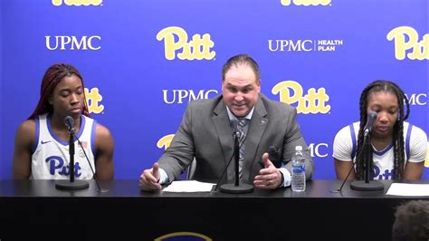 Pitt Womens Basketball Tory Verdi Rapuluchi Ayodele And Liatu King Postgame Vs Wvu Youtube
