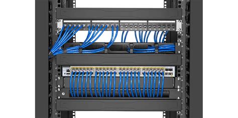 Home Server Rack Cable Management